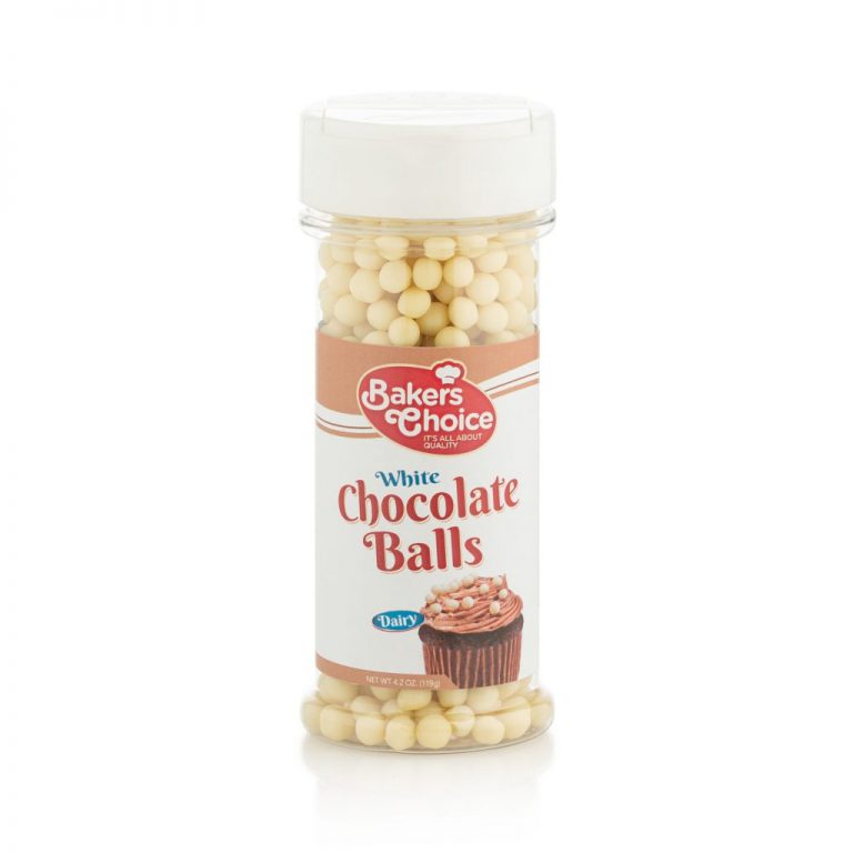 White Chocolate Balls | Bakers Choice - Premium Kosher Baking Ingredients