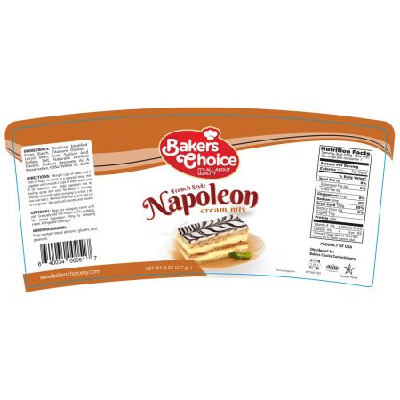 Napoleon Cream | Bakers Choice - Premium Kosher Baking Ingredients
