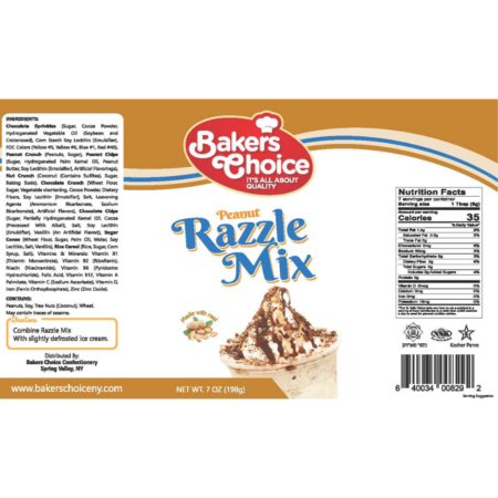 Peanut Razzle Mix | Bakers Choice - Premium Kosher Baking Ingredients